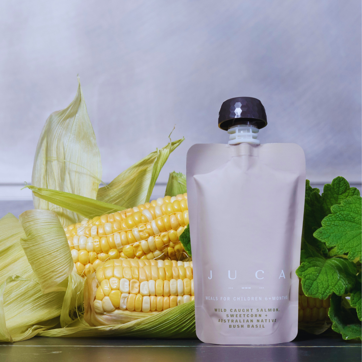 Wild Caught Salmon, Sweetcorn + Australian Native Bush Basil | JUCA ...